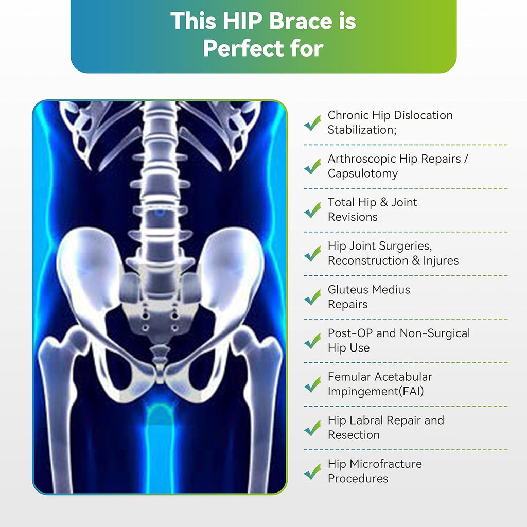 Hip Braces: Key to Recovery Post Hip Surgery – Komzer