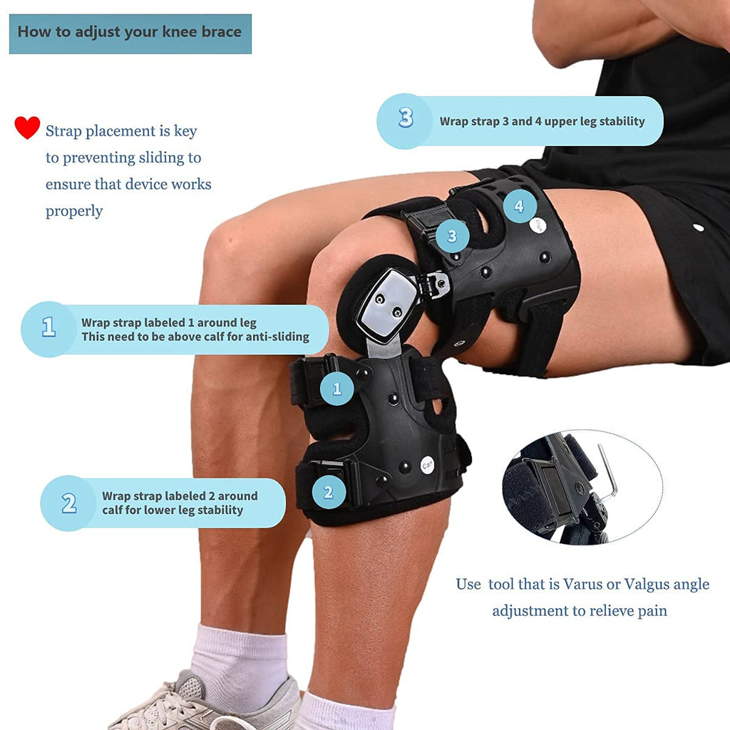 OA Unloader Knee Brace – Komzer