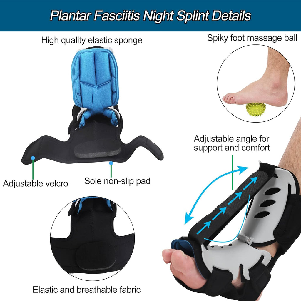 Plantar Fasciitis Night Splint – Komzer
